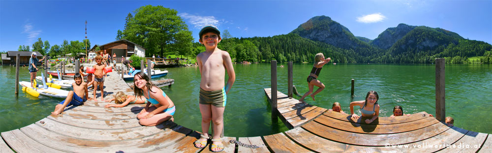 Schwimmvergnügen Gleinkersee bei Windischgarsten - Sunny.at – die ...